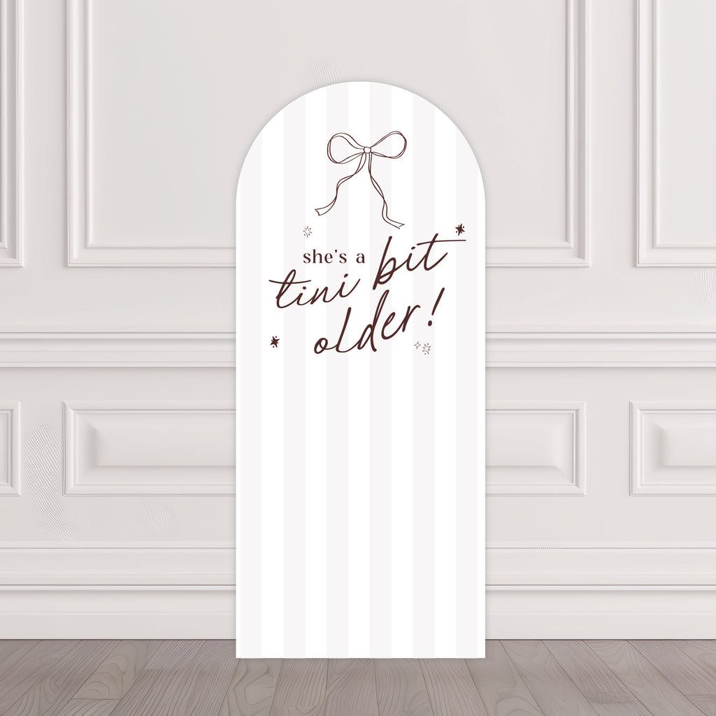 Espresso Martini , Tini Bit Older Birthday - Cardboard Backdrop – Cardboard Kustomz