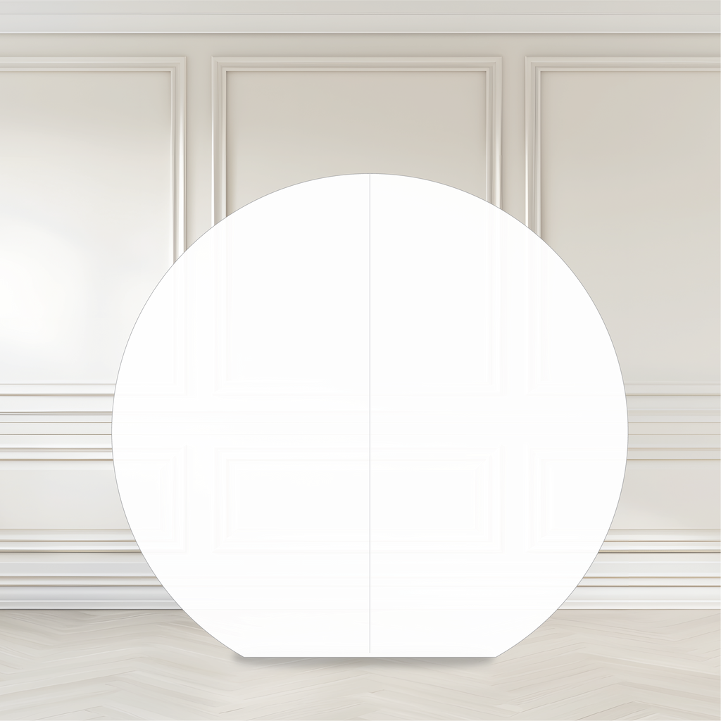 Double Circle Backdrop 6ft | Balloon & Event Display – Cardboard Kustomz