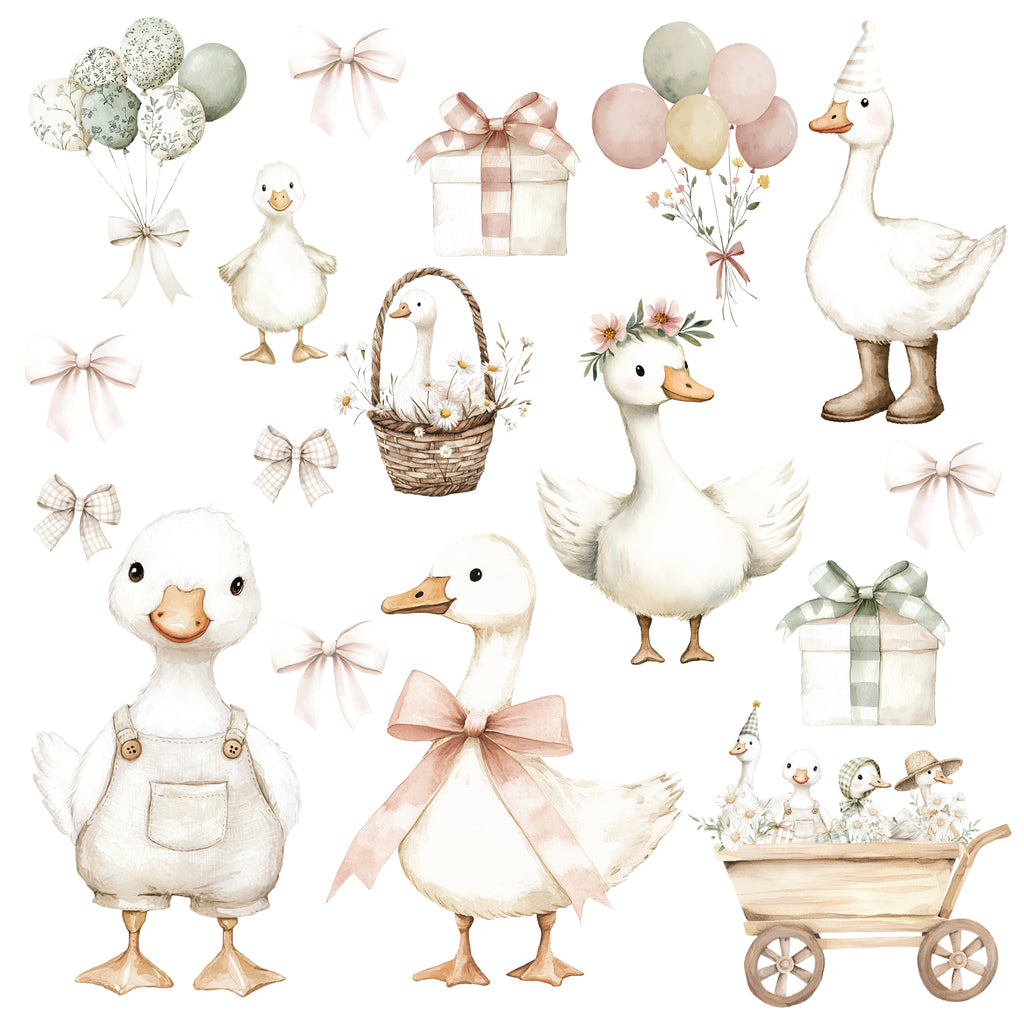 Halloween Cute Mini Cut Outs Bundle | Goose Party Decor – Cardboard Kustomz