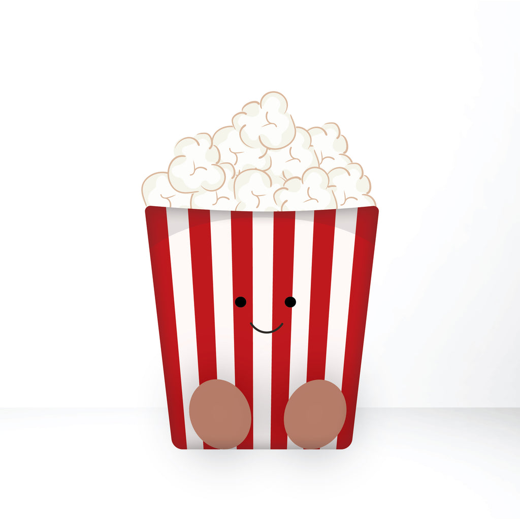 Fun Popcorn Party Cut Out 120cm | Birthday Decor – Cardboard Kustomz