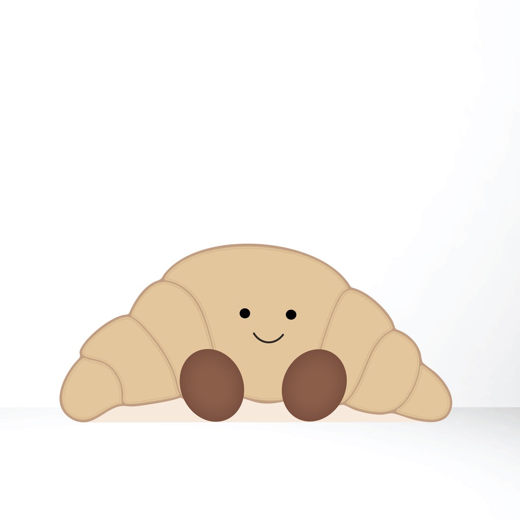 Croissant Cut Out | 120cm Party Display Prop – Cardboard Kustomz