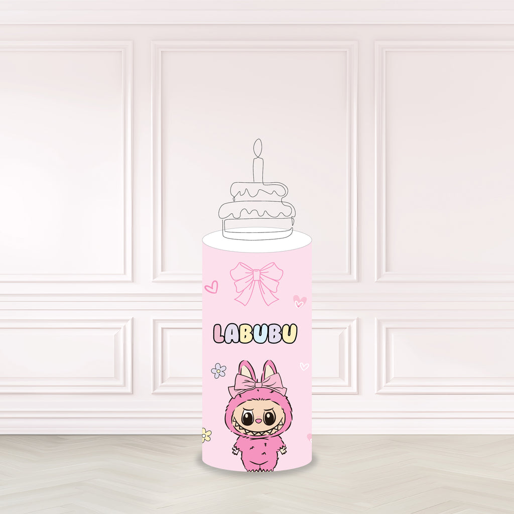 Labubu Cake Stand, Cake Plinth – Cardboard Kustomz