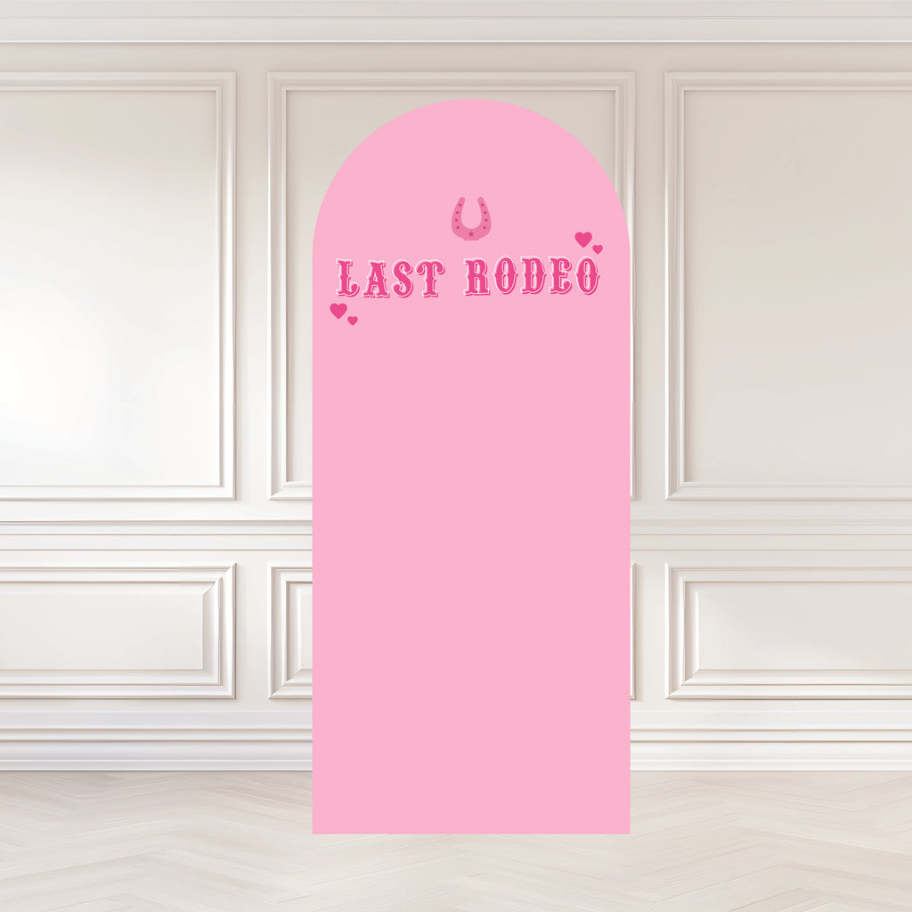 Last Rodeo Hen Party Backdrop Cardboard 6ft Prop – Cardboard Kustomz