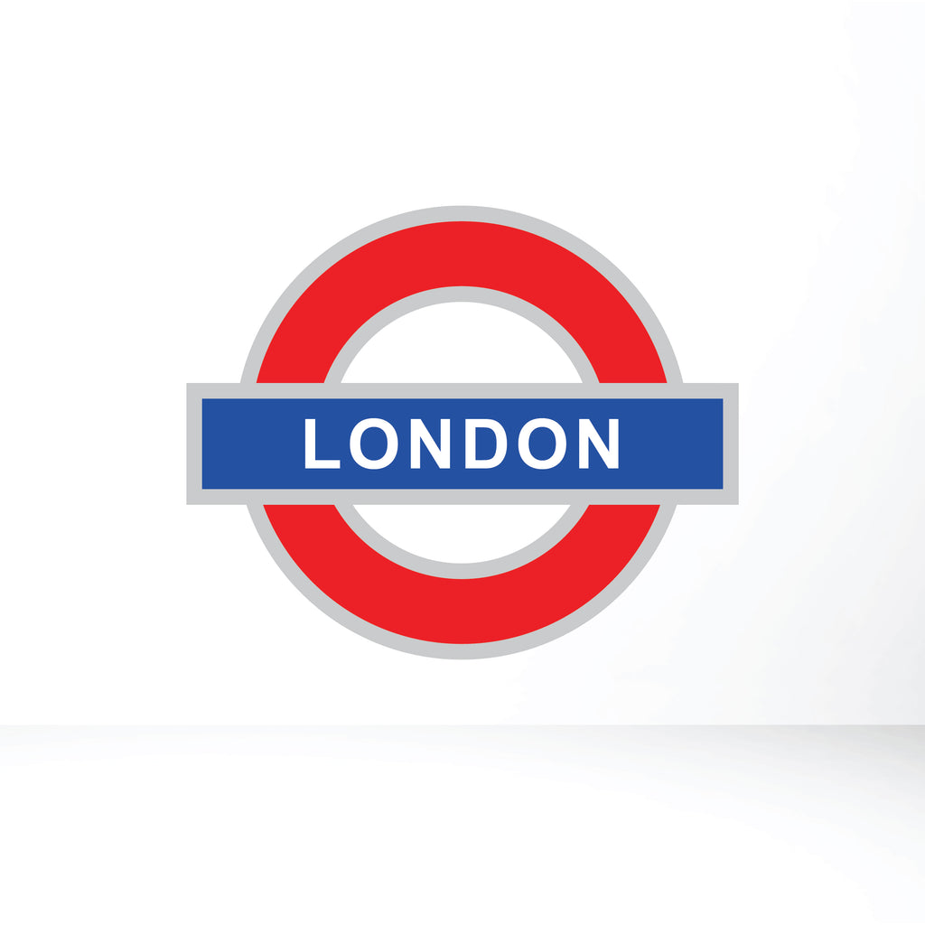 Customisable London Underground Circle Sign, Hanging Sign – Cardboard ...