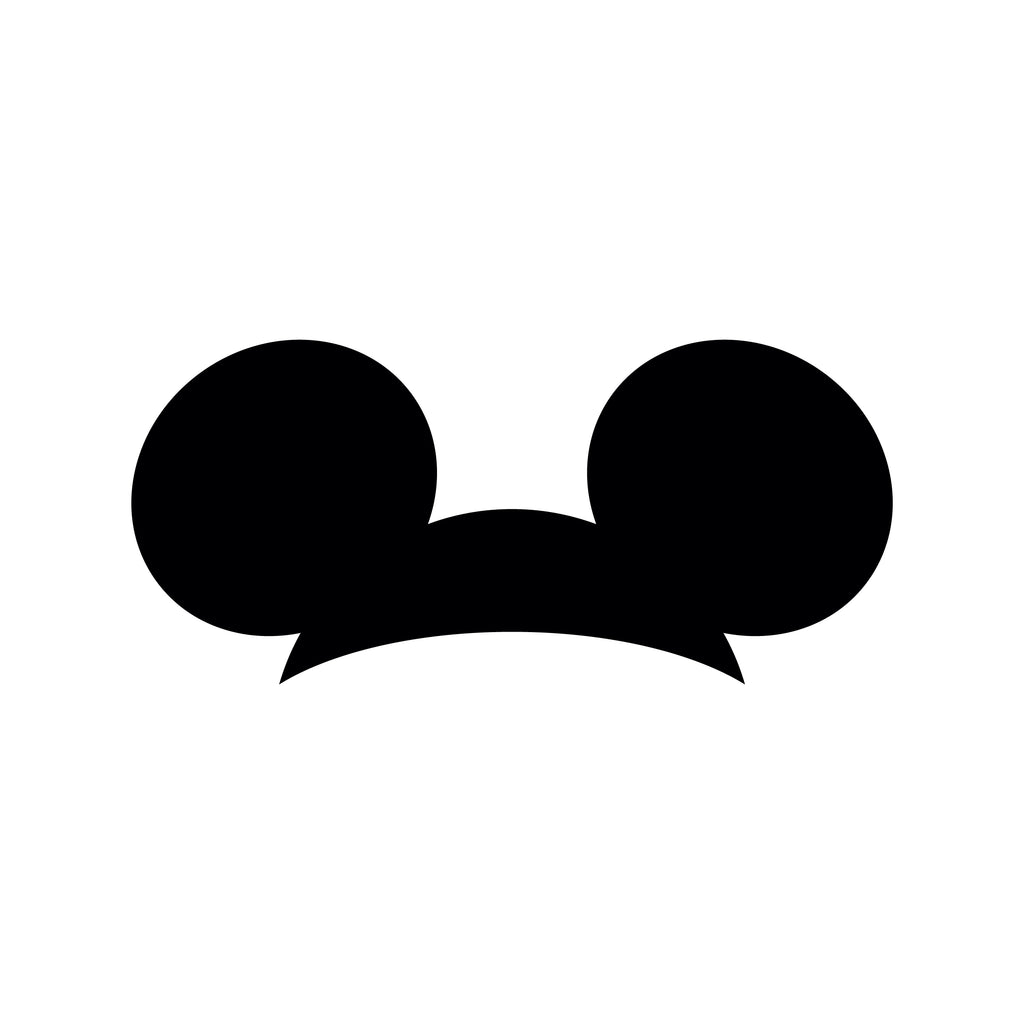 Classic Mouse Ears Backdrop Topper | Party Decoration – Cardboard Kustomz