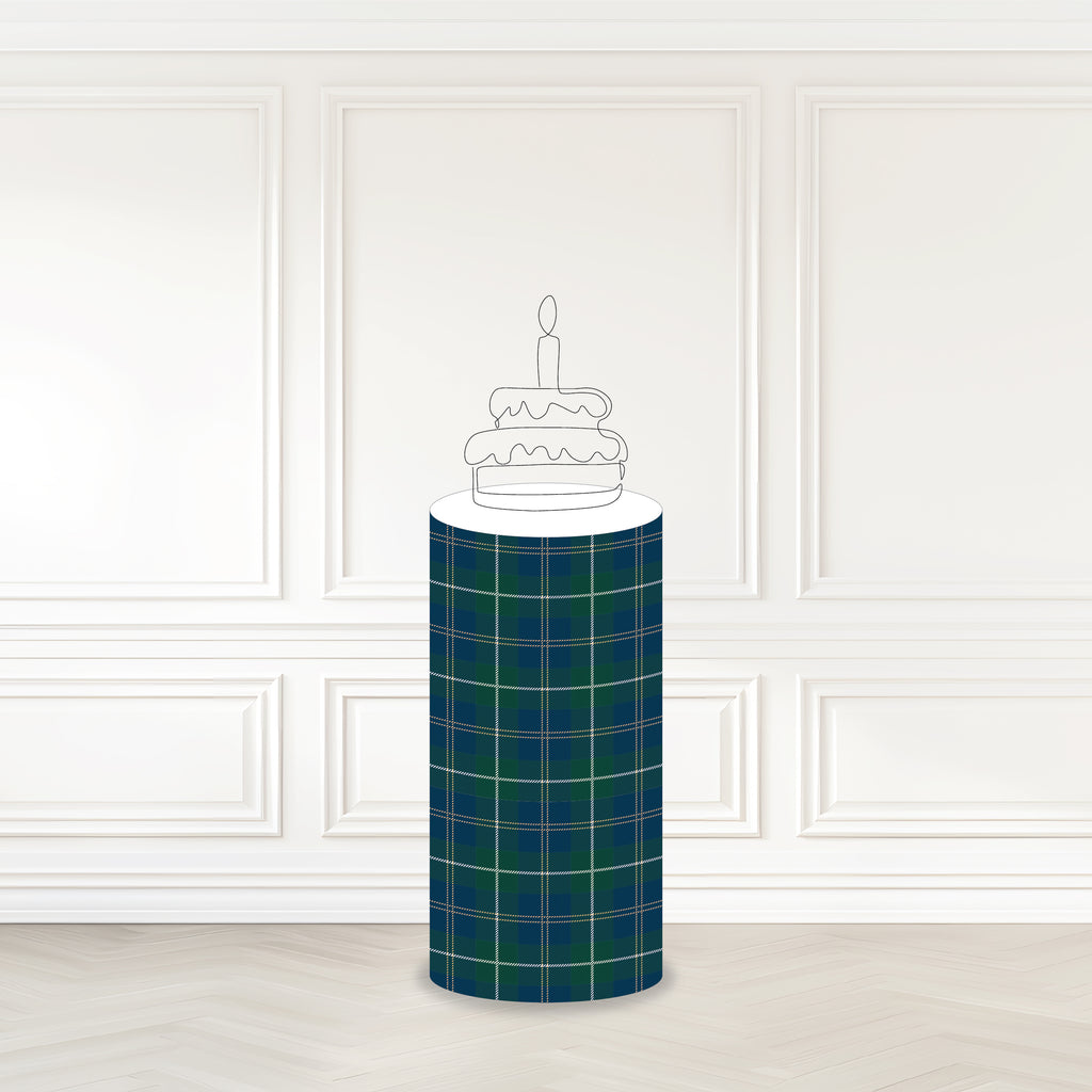 Round Cake Stand | 80cm Lightweight Party Display – Cardboard Kustomz