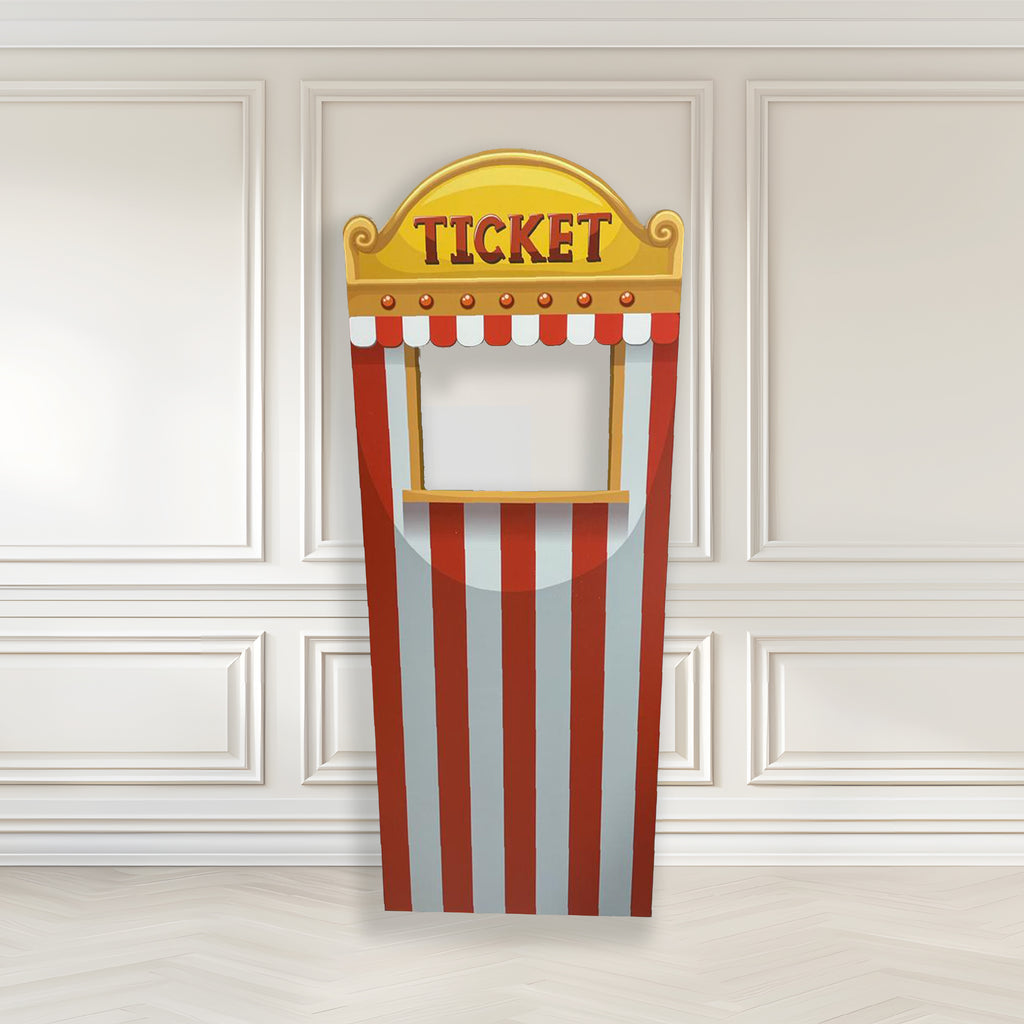 Carnival Ticket Box Party Prop 4FT – Cardboard Kustomz