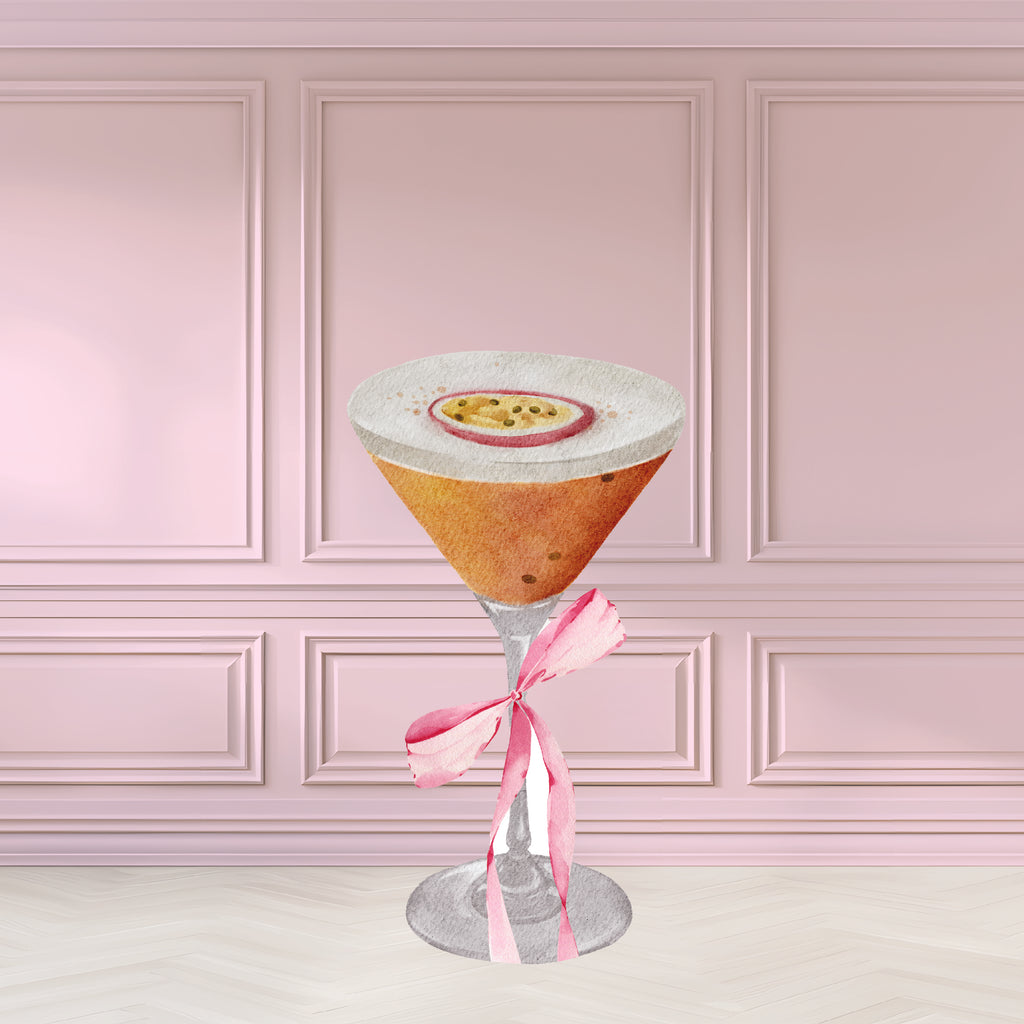 Passionfruit Martini Cocktail Cardboard Party Cutout 3ft 4ft ...